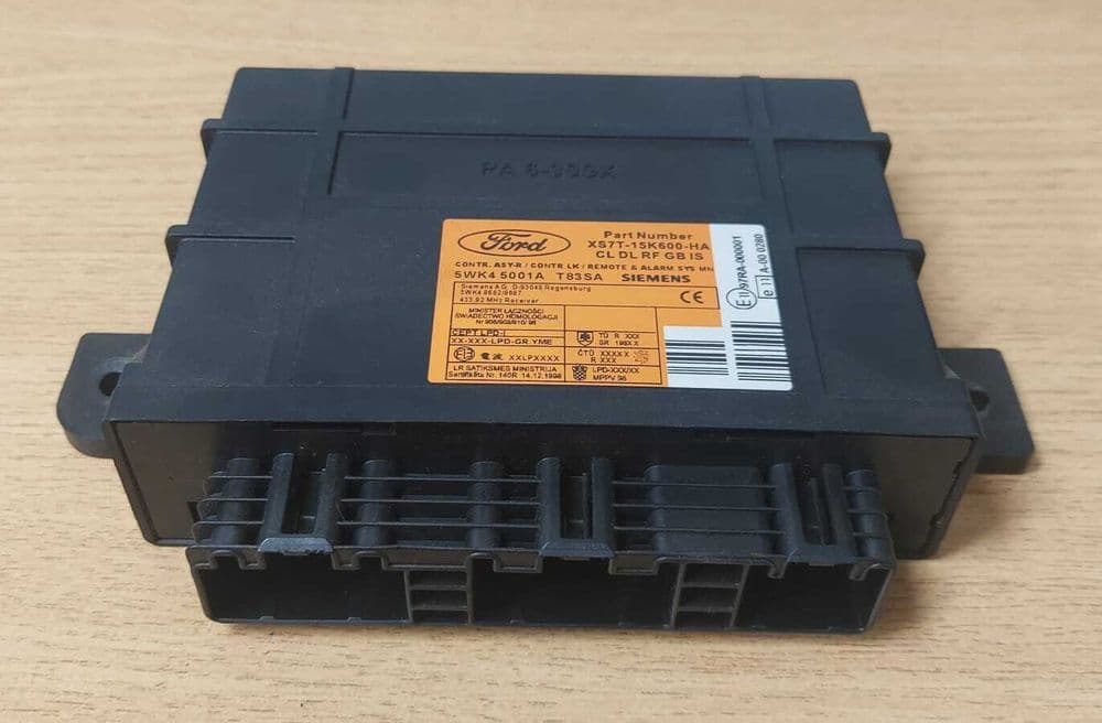 FORD MONDEO MK2 ST200 GEM MODULE CENTRAL LOCKING ALARM XS7T-15K600-HA ...