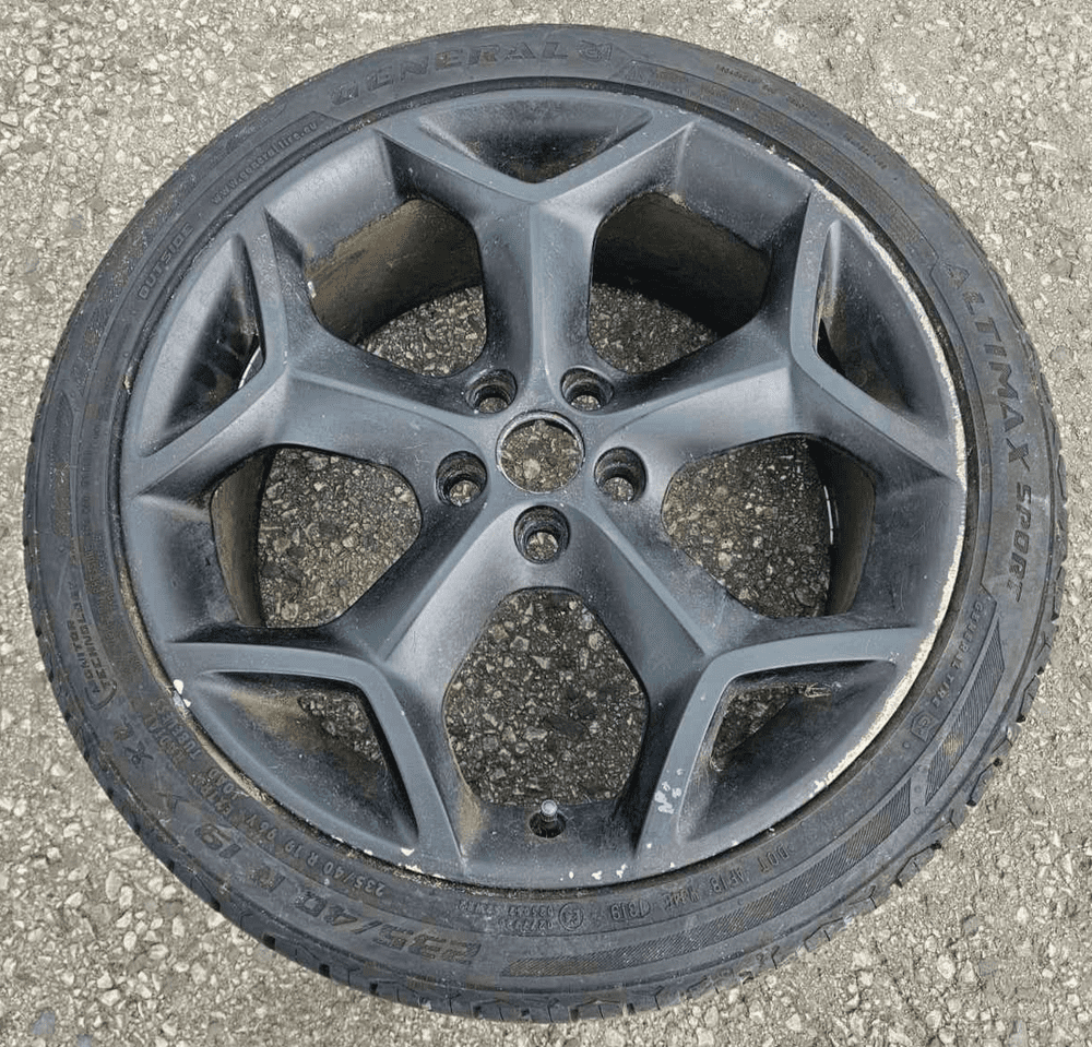 FORD MONDEO MK4 TITANIUM X SPORT 19" 5 SPOKE ALLOY WHEEL BLACK 2007 - 2014