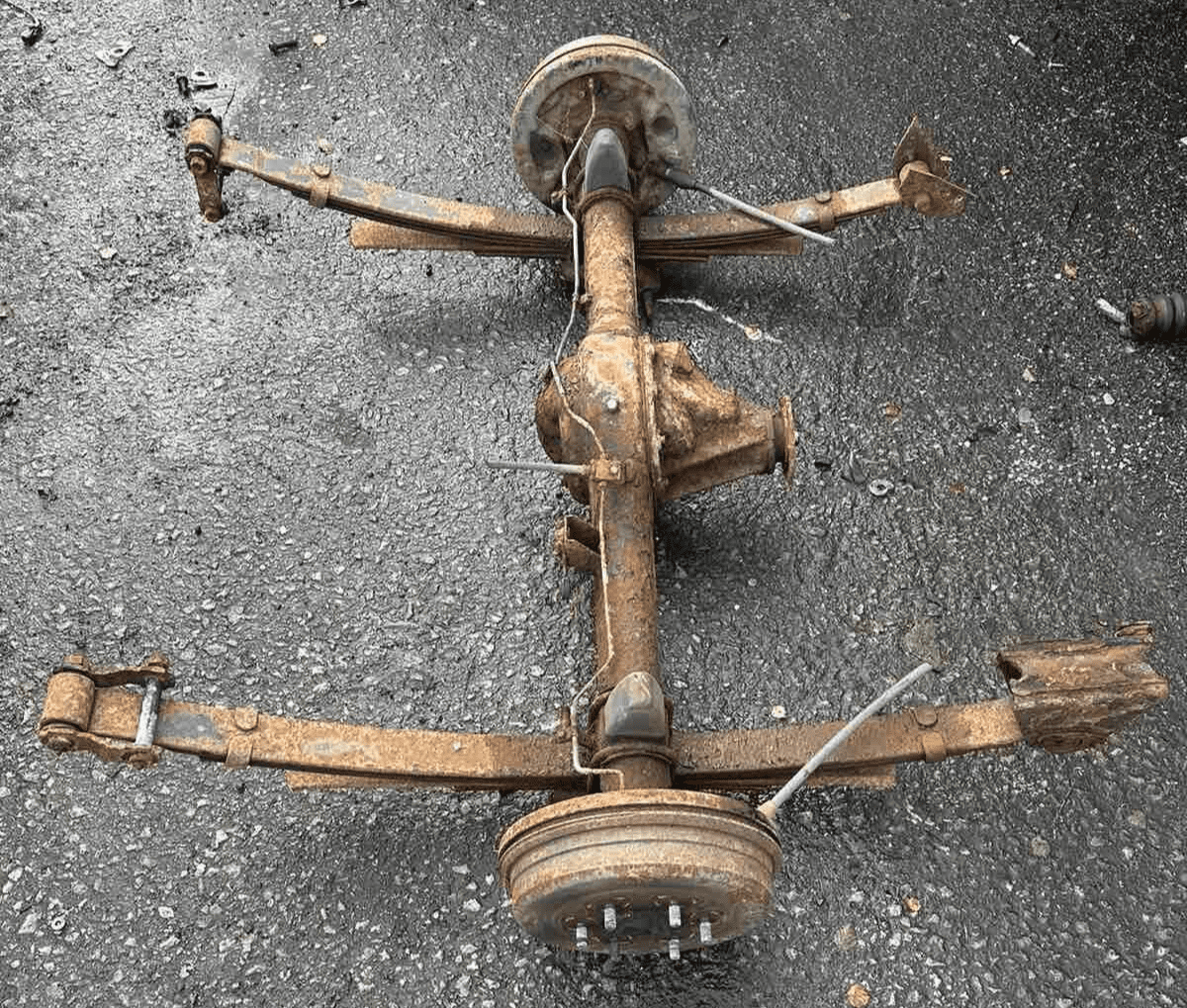 FORD RANGER MK2 REAR DIFFERENTIAL DIFF AXLE HUBS LEAF SPRINGS 2002 - 2006