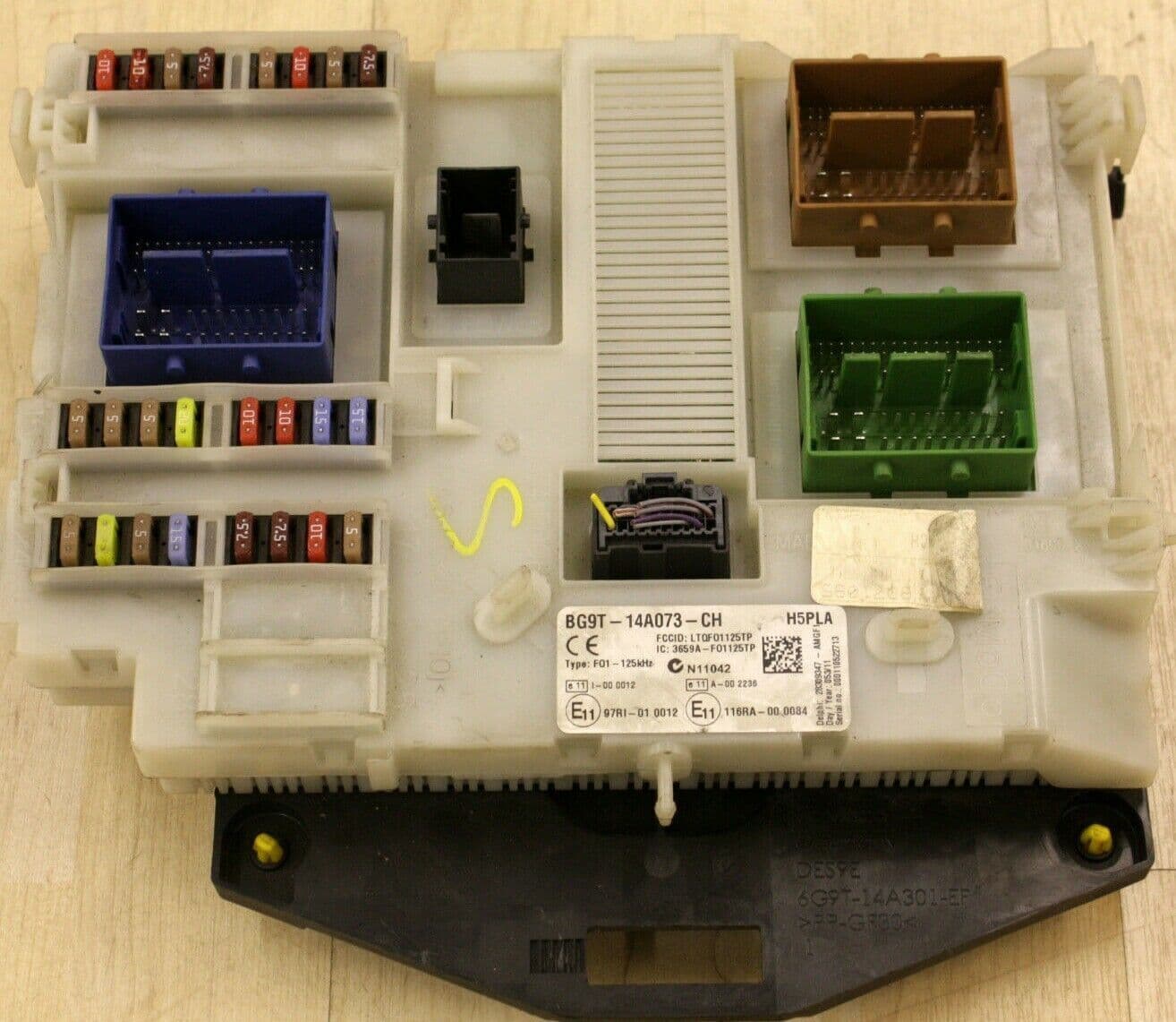 FORD S-MAX BODY CONTROL MODULE FUSE BOX BCM BG9T-14A073-CH 1861473 2010 ...