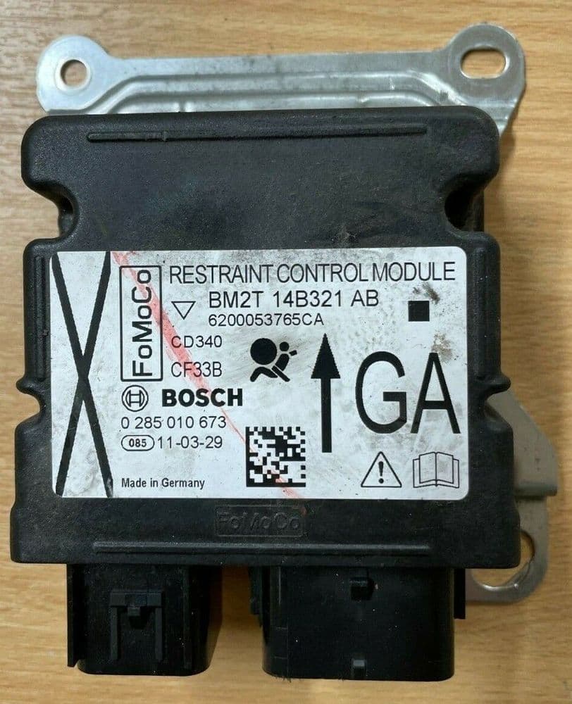 FORD S-MAX GALAXY SRS AIRBAG SENSOR CONTROL MODULE ECU BM2T-14B321-AB ...