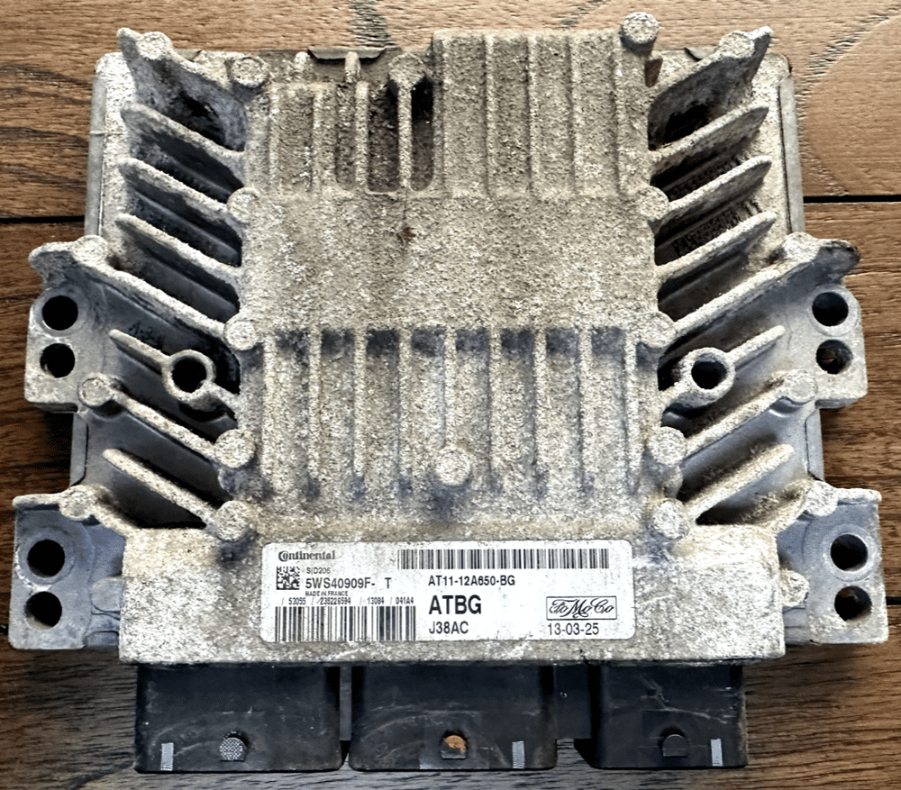 FORD TRANSIT CONNECT 1 8 TDCi DIESEL ECU COMPUTER PCM AT11-12A650-BG ...