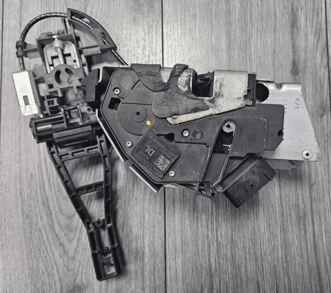 FORD TRANSIT CUSTOM DRIVER RIGHT FRONT DOOR LOCK BK21-V219A64-BN 2012 ...