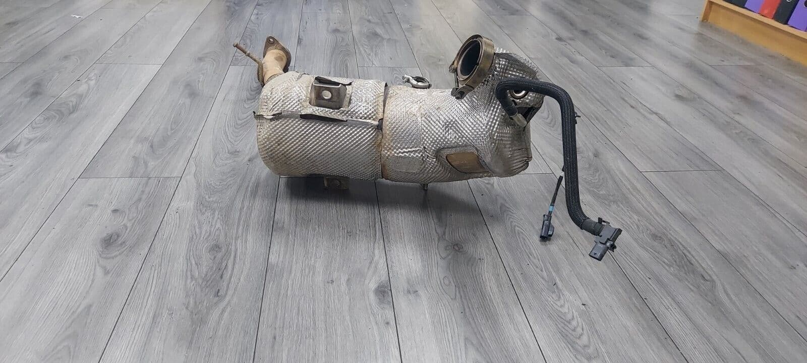 FORD TRANSIT CUSTOM / MK8 CATALYTIC COVERTER DPF PARTICULATE FILTER ...