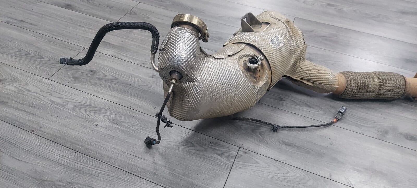 FORD TRANSIT CUSTOM / MK8 CATALYTIC COVERTER DPF PARTICULATE FILTER ...