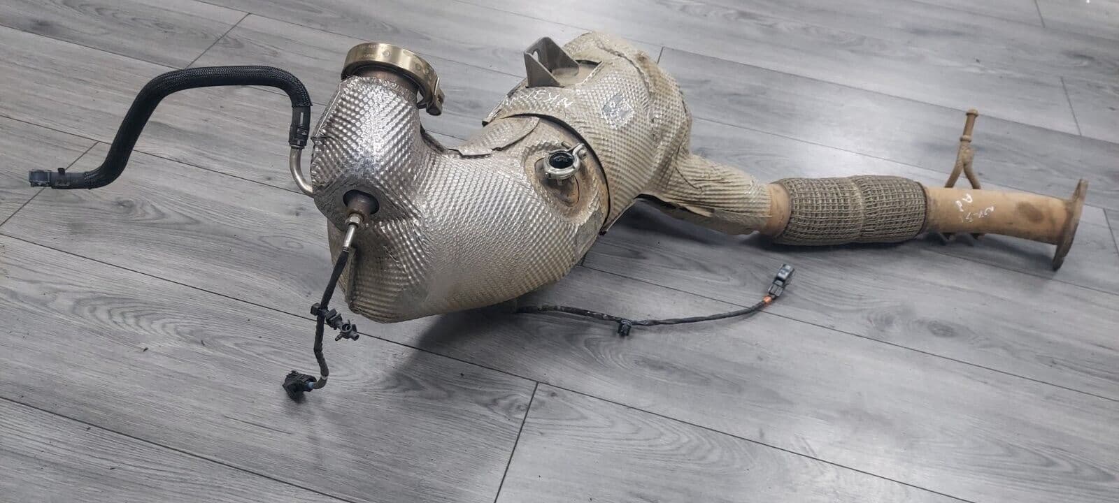 FORD TRANSIT CUSTOM / MK8 CATALYTIC COVERTER DPF PARTICULATE FILTER ...