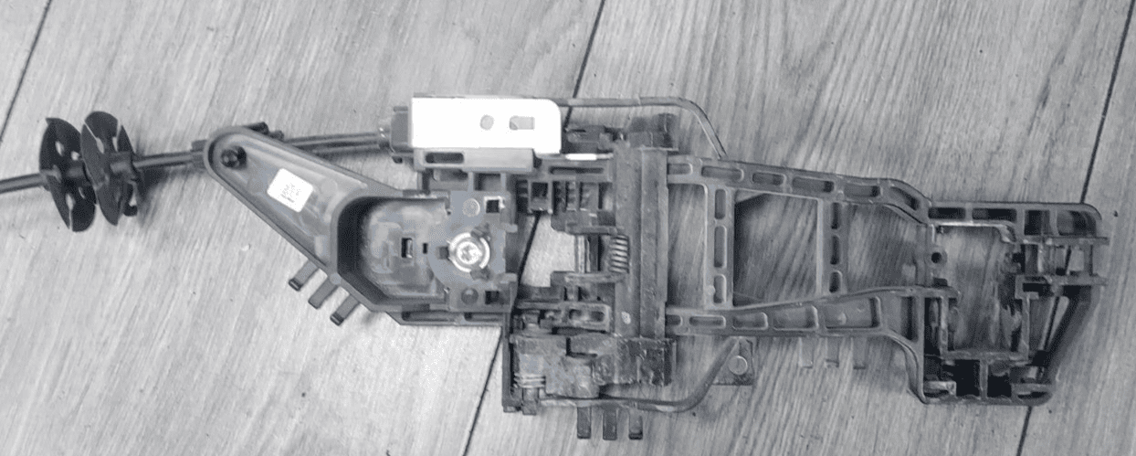 FORD TRANSIT CUSTOM PASSENGER LEFT SLIDING DOOR LOCK BK2A-V26413-BB ...