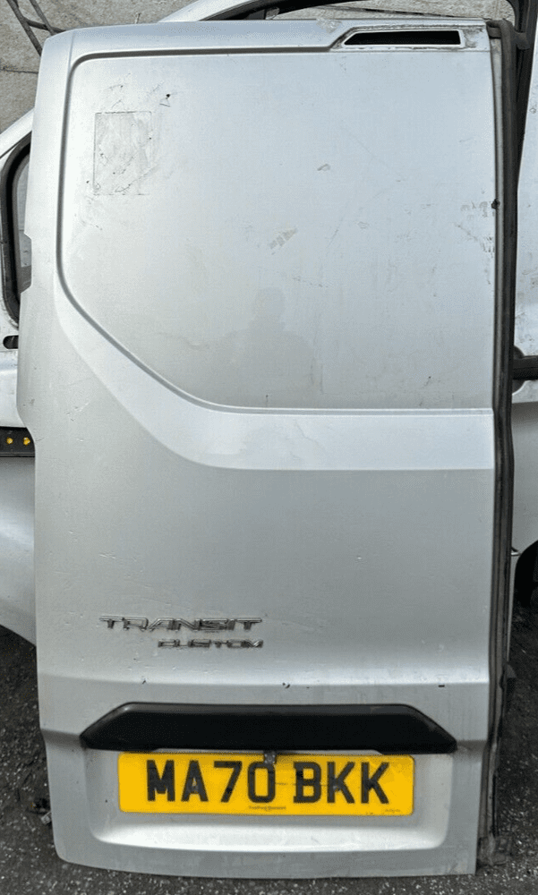 FORD TRANSIT CUSTOM REAR BACK PASSENGER DOOR MOONDUST SILVER 2013 - 2023
