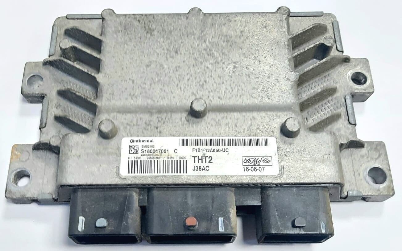 GENUINE FIESTA MK7 1 25 PETROL ECU BRAIN PCM COMPUTER F1FB-12A650-UC ...