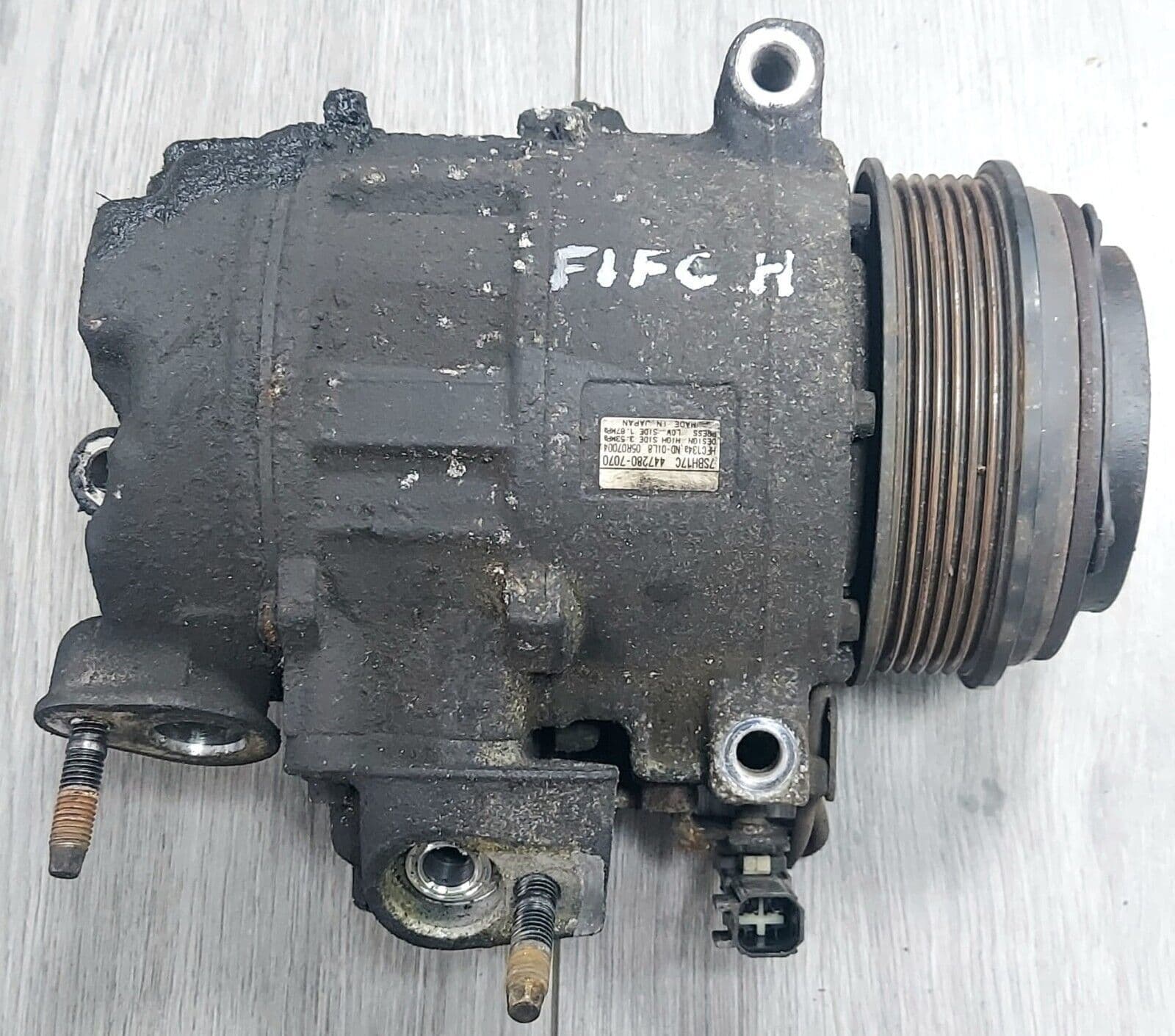 GENUINE FOCUS MK3 1 5 TDCi A/C AIR CON COMPRESSOR PUMP F1F1-19D629-HC ...