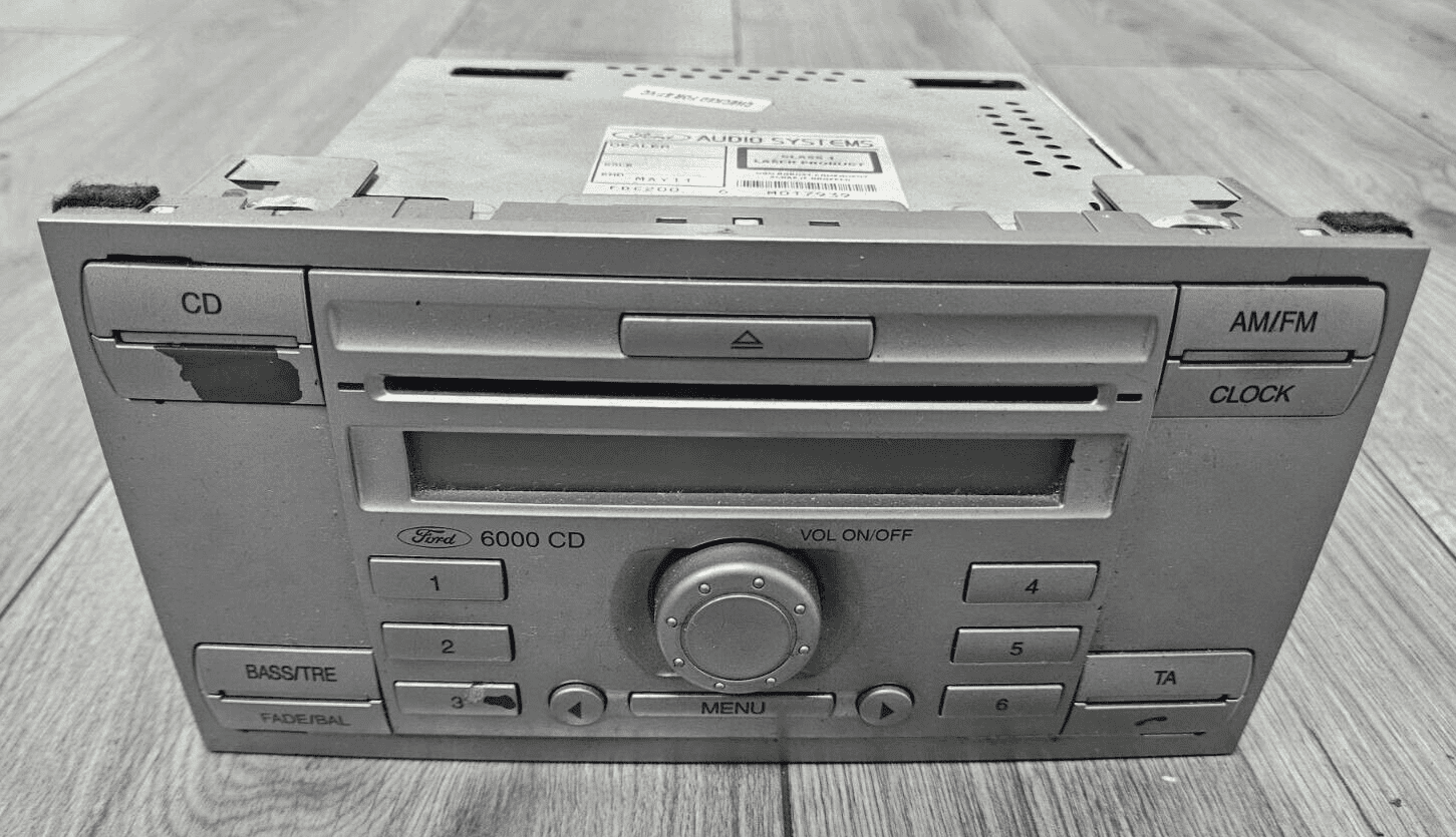 GENUINE FORD 6000 CD PLAYER RADIO S-MAX MK1 / GALAXY MK3 WITH CODE 2006 ...