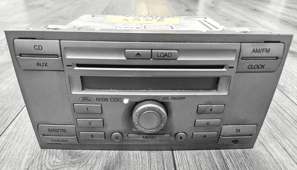 GENUINE FORD 6006 CDC 6 CD PLAYER RADIO S-MAX / GALAXY MK3 WITH CODE ...