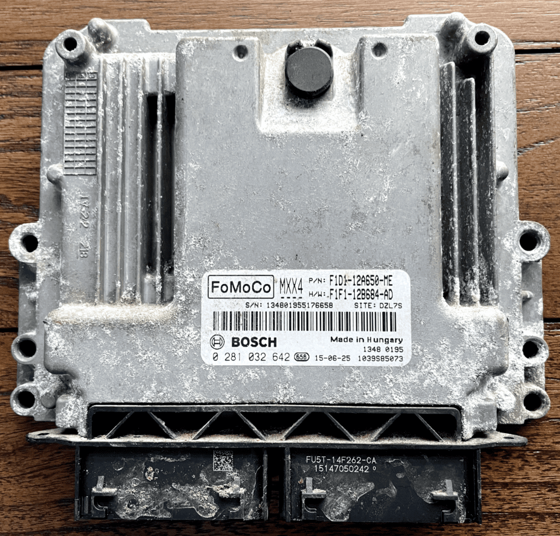 GENUINE FORD C-MAX 1 5 TDCi ECU ENGINE CONTROL UNIT F1D1-12A650-ME 2015 ...