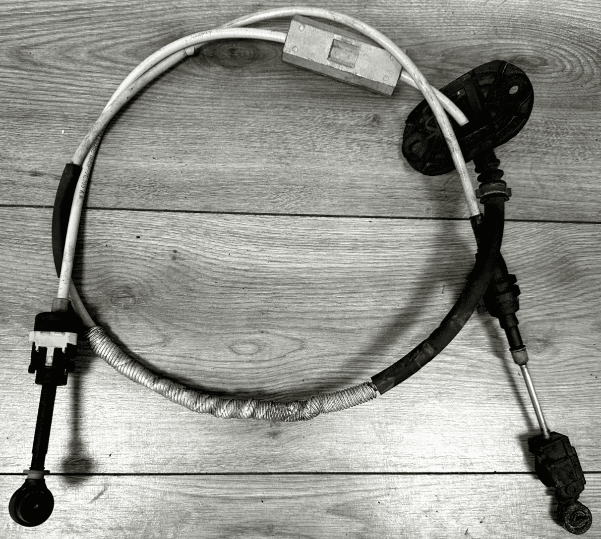 GENUINE FORD C-MAX AUTOMATIC GEARBOX CABLE LINKAGE 6M5P-7E395-AA 2003 ...