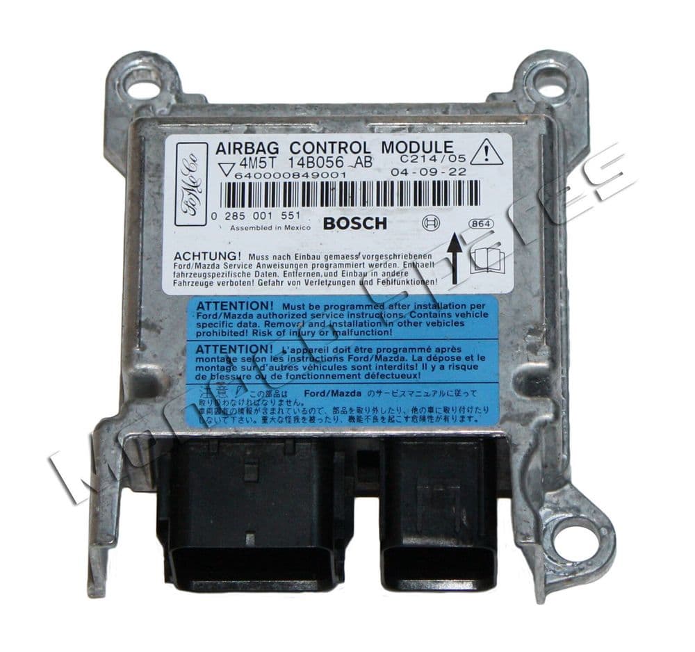 GENUINE FORD C-MAX MK1 1 6 TDCi SRS CONTROL MODULE 4M5T-14B056-AD 03-07