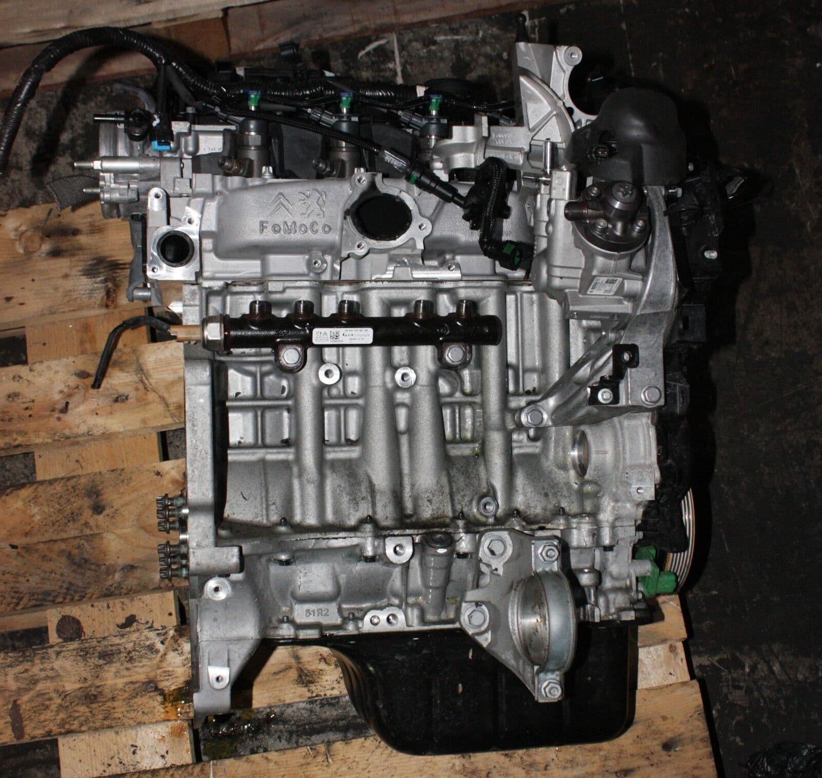 GENUINE FORD C-MAX MK4 FOCUS MK5 1 5 TDCi XWDB BARE ENGINE LOW MILEAGE 2012-2018