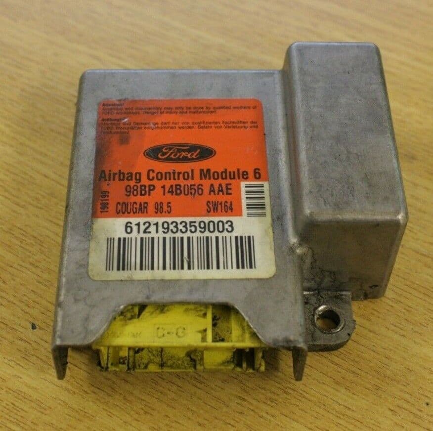 GENUINE FORD COUGAR AIR BAG SRS CONTROL MODULE 98BP-14B056-AAH 1998 - 2000