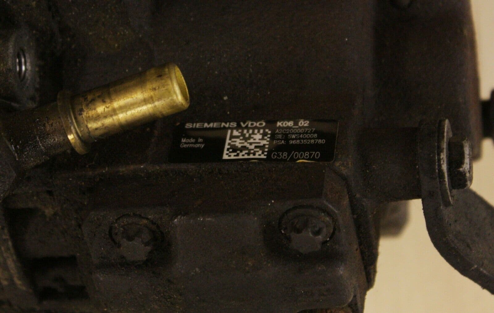 GENUINE FORD FIESTA FUSION TDCi 1 4 1399 FUEL DELIVERY PUMP 9683528780 ...