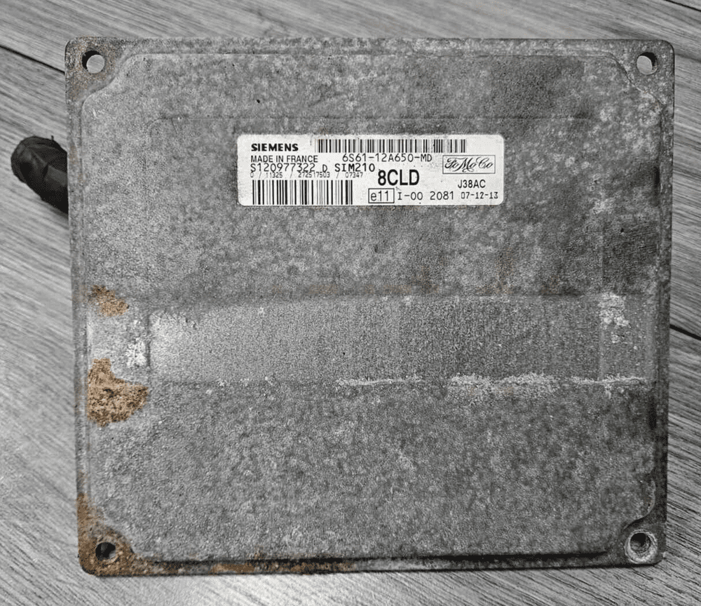 GENUINE FORD FIESTA MK6 1 4 1 6 PETROL ECU PCM MODULE 6S61-12A650-MD ...
