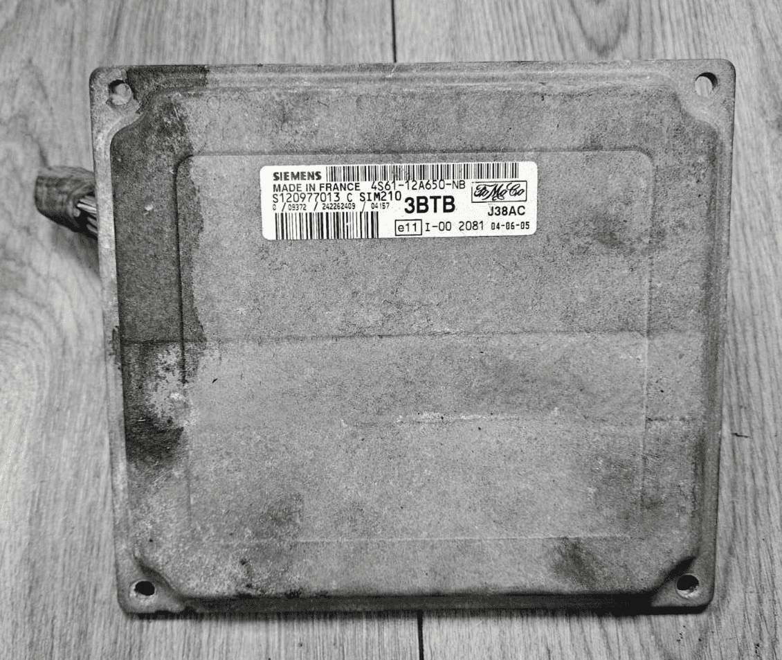 GENUINE FORD FIESTA MK6 1 4 PETROL ECU PCM MODULE 4S61-12A650-NB 2002 ...
