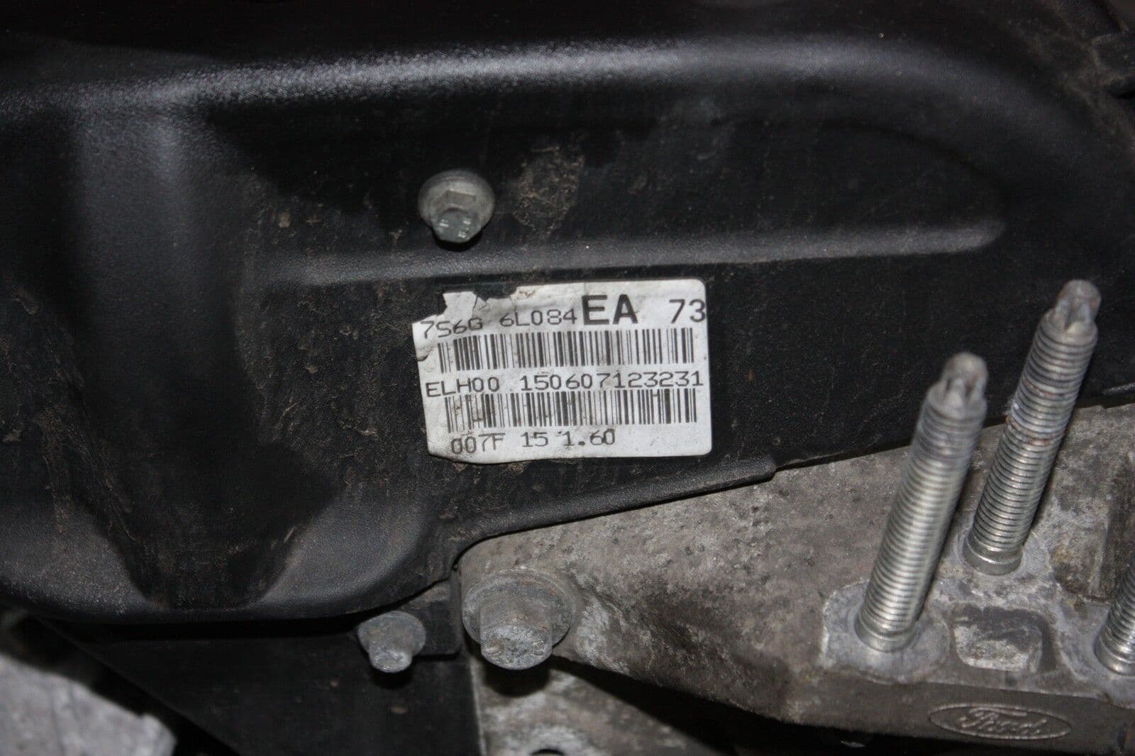 GENUINE FORD FIESTA MK6 1 4 PETROL FXJA FXJB BARE ENGINE LOW MILEAGE ...