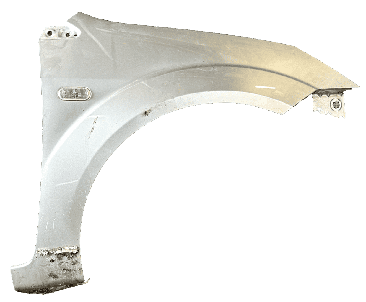 GENUINE FORD FIESTA MK6 DRIVER RIGHT WING FENDER MOONDUST SILVER 2002 ...
