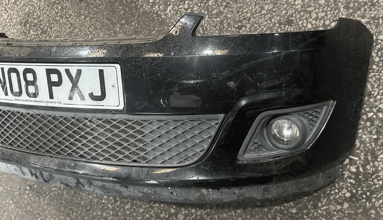 GENUINE FORD FIESTA MK6 FACELIFT FRONT BUMPER PANTHER BLACK 2006 - 2008