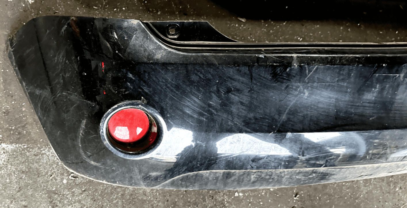 GENUINE FORD FIESTA MK6 FACELIFT REAR BACK BUMPER PANTHER BLACK 2005-2008