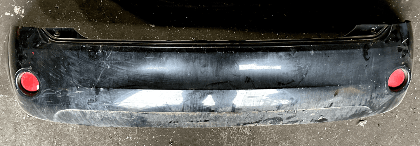 GENUINE FORD FIESTA MK6 FACELIFT REAR BACK BUMPER PANTHER BLACK 2005-2008
