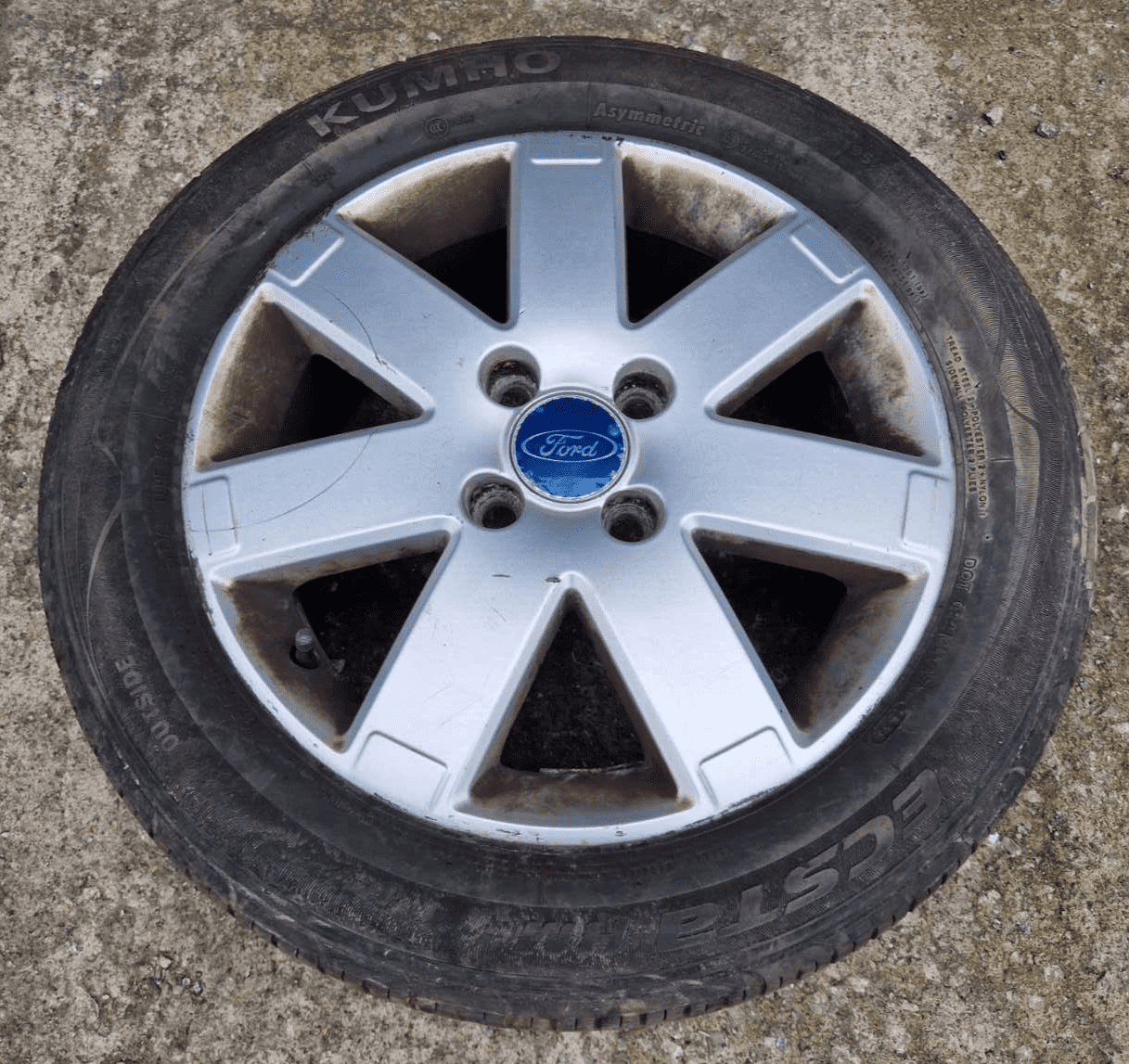 GENUINE FORD FIESTA MK6 / FUSION 16" ALLOY WHEEL 4 STUD 7 SPOKE 2002-2012