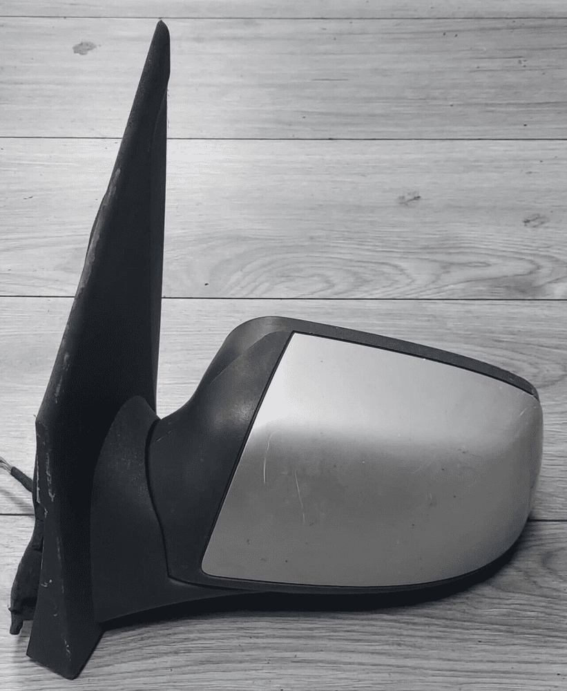 GENUINE FORD FIESTA MK6 PASSENGER LEFT ELECTRIC WING MIRROR SILVER 2006 ...