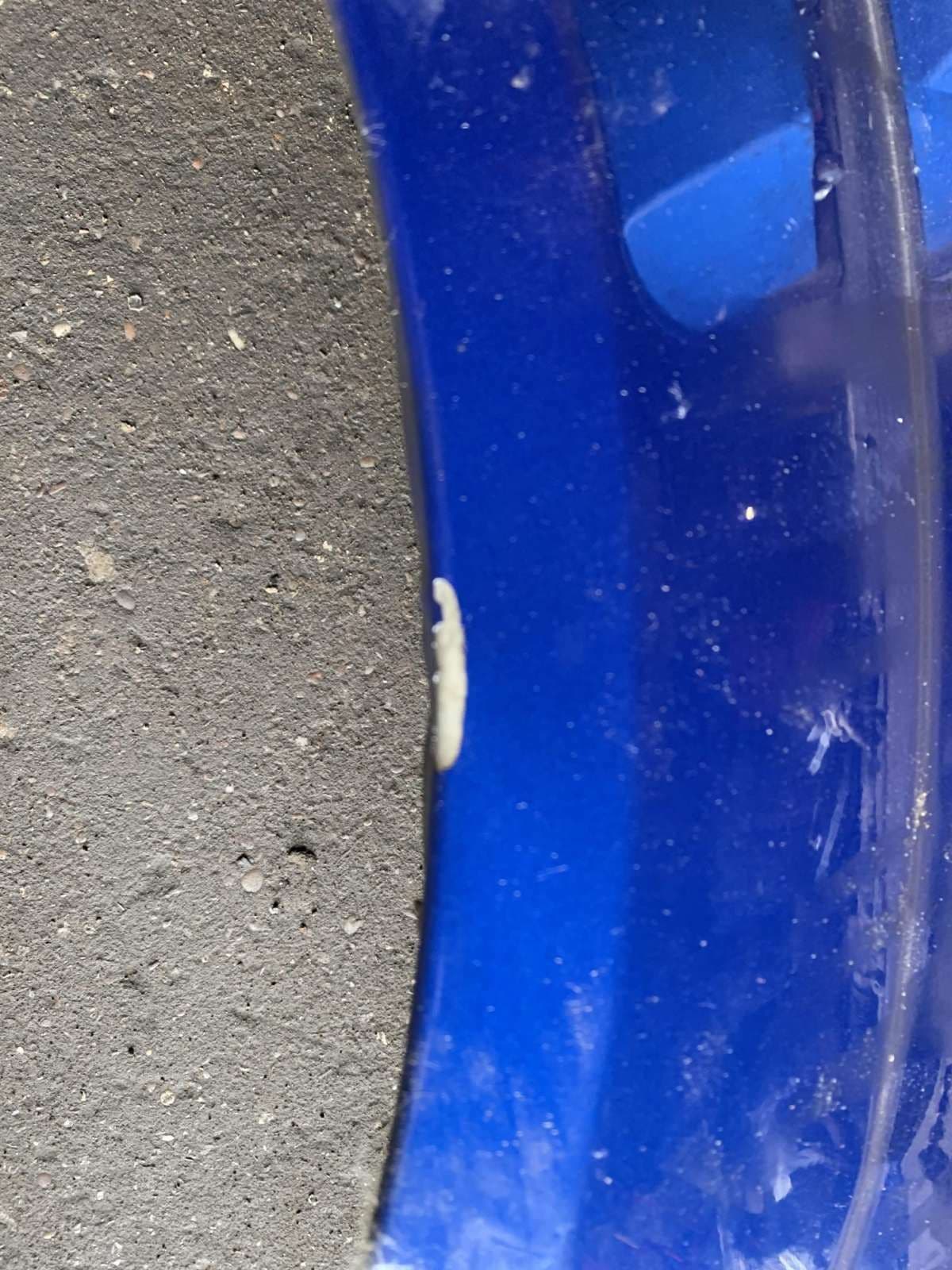 GENUINE FORD FIESTA MK6 ST DRIVER SIDE RIGHT WING PERFORMANCE BLUE 2005 ...