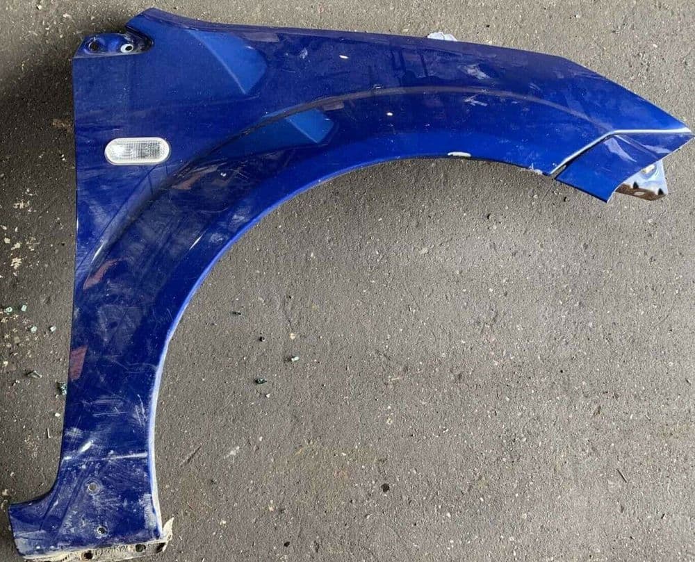 GENUINE FORD FIESTA MK6 ST DRIVER SIDE RIGHT WING PERFORMANCE BLUE 2005 ...