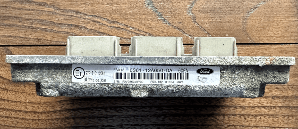 GENUINE FORD FIESTA MK6 ST / ST150 2 0L 150BHP ECU 6S61-12A650-DA 6CFA ...