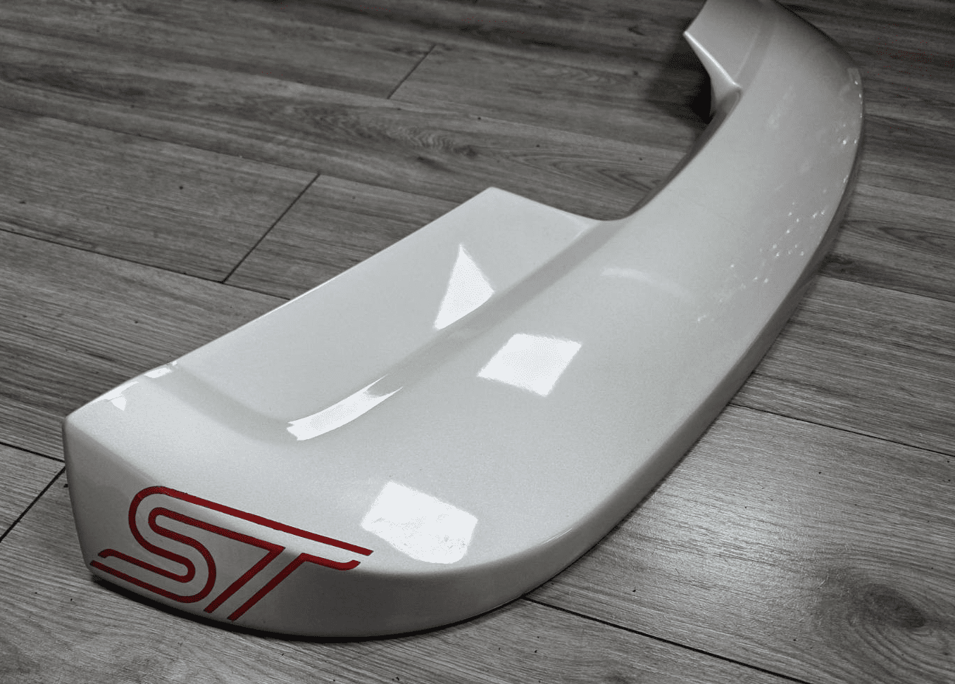GENUINE FORD FIESTA MK6 ST ST150 3 DOOR TAILGATE BOOT SPOILER SILVER ...