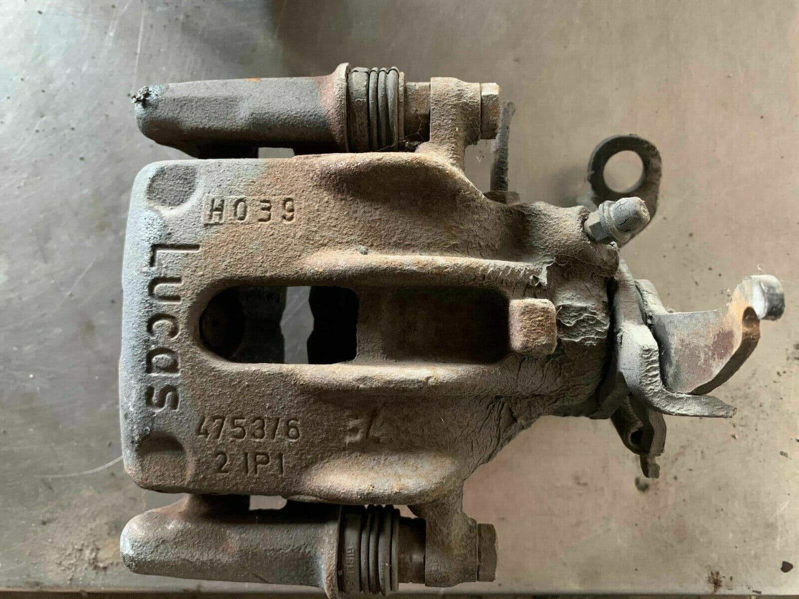 GENUINE FORD FIESTA MK6 ST ST150 REAR PASSENGER NSR BRAKE CALIPER 2005 ...