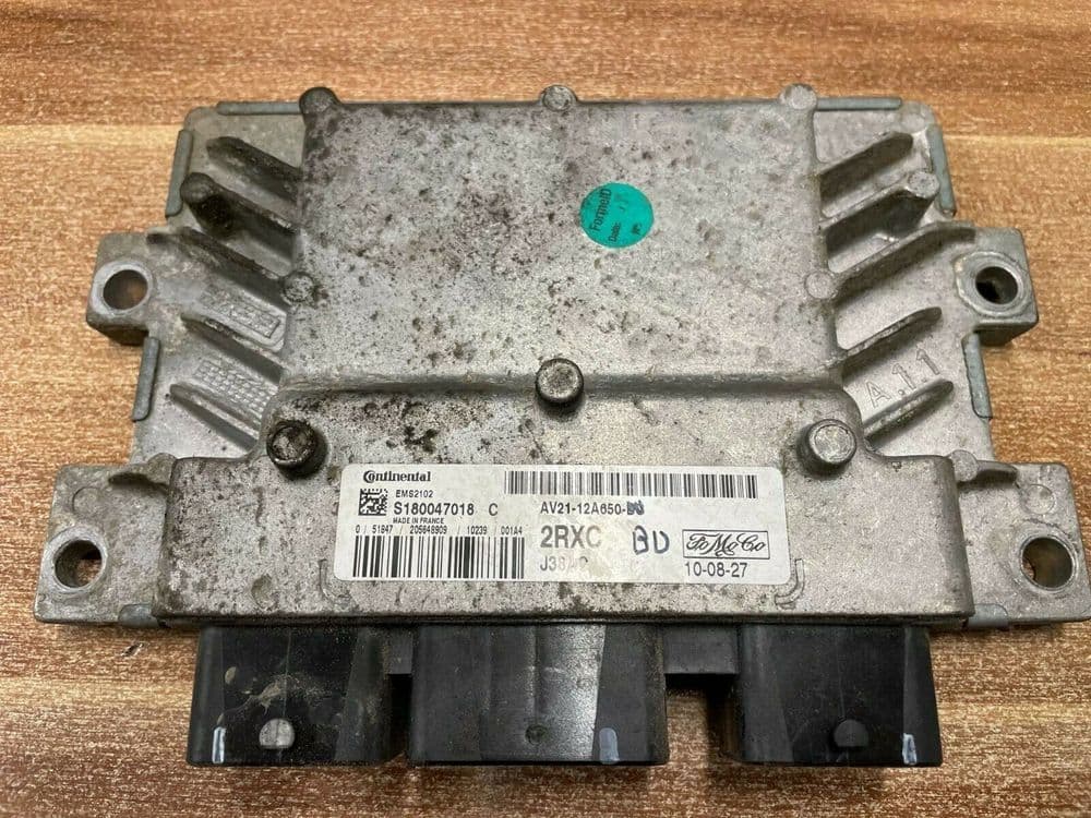 GENUINE FORD FIESTA MK7 1 25 PETROL BRAIN ECU COMPUTER AV21-12A650-BD ...