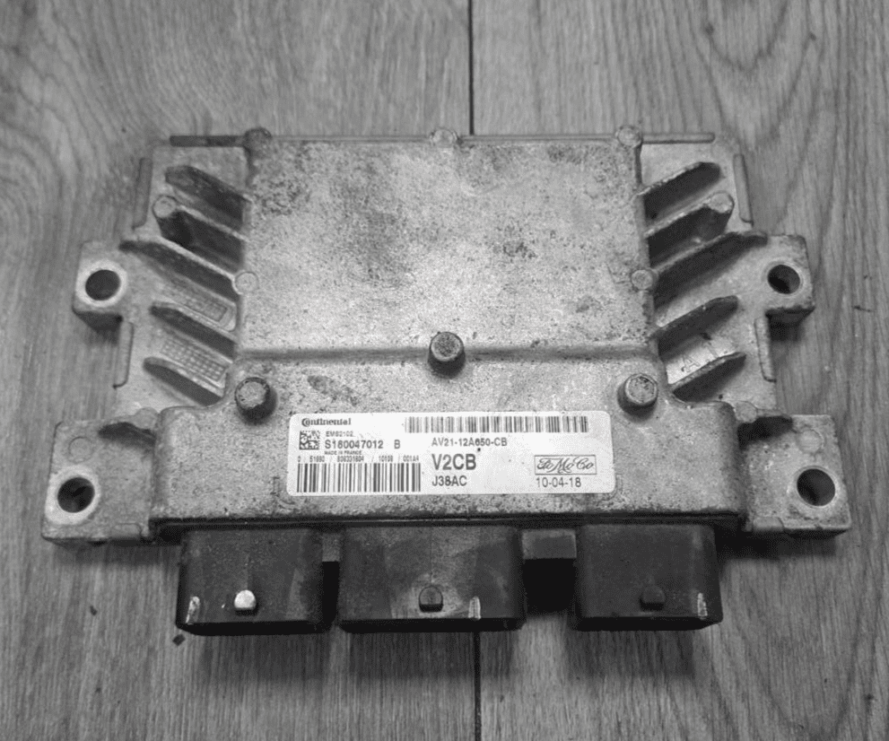 GENUINE FORD FIESTA MK7 1 25 PETROL ECU PCM MODULE AV21-12A650-CB V2CB ...