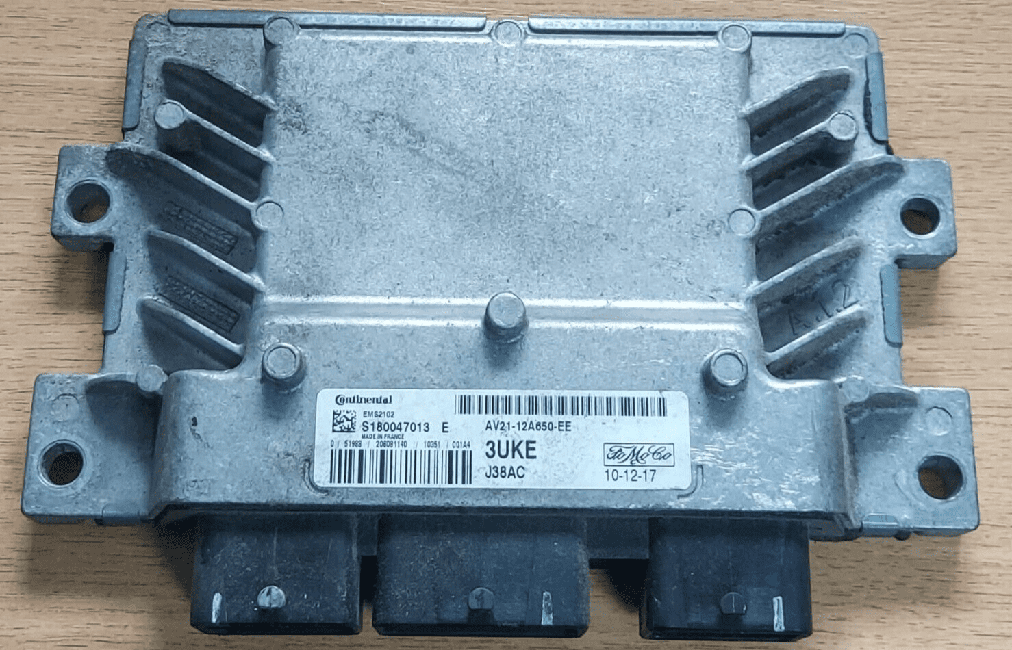GENUINE FORD FIESTA MK7 1 4 PETROL BRAIN ECU COMPUTER AV21-12A650-EE ...