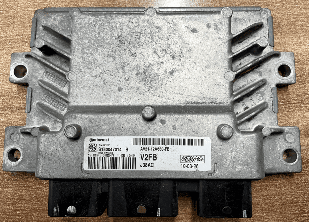GENUINE FORD FIESTA MK7 1 4 PETROL BRAIN ECU COMPUTER AV21-12A650-FB ...