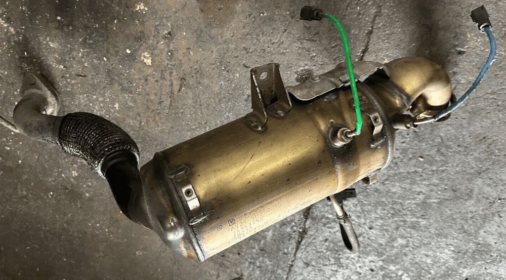 GENUINE FORD FIESTA MK7 1 5 TDCi DPF PARTICULATE FILTER AV21-5H270-SC ...