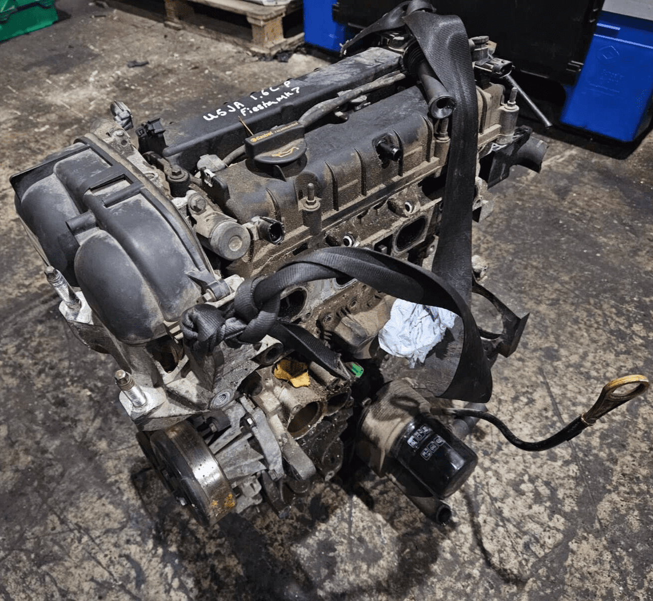 GENUINE FORD FIESTA MK7 1 6 PETROL ENGINE U5JA 2008 - 2012