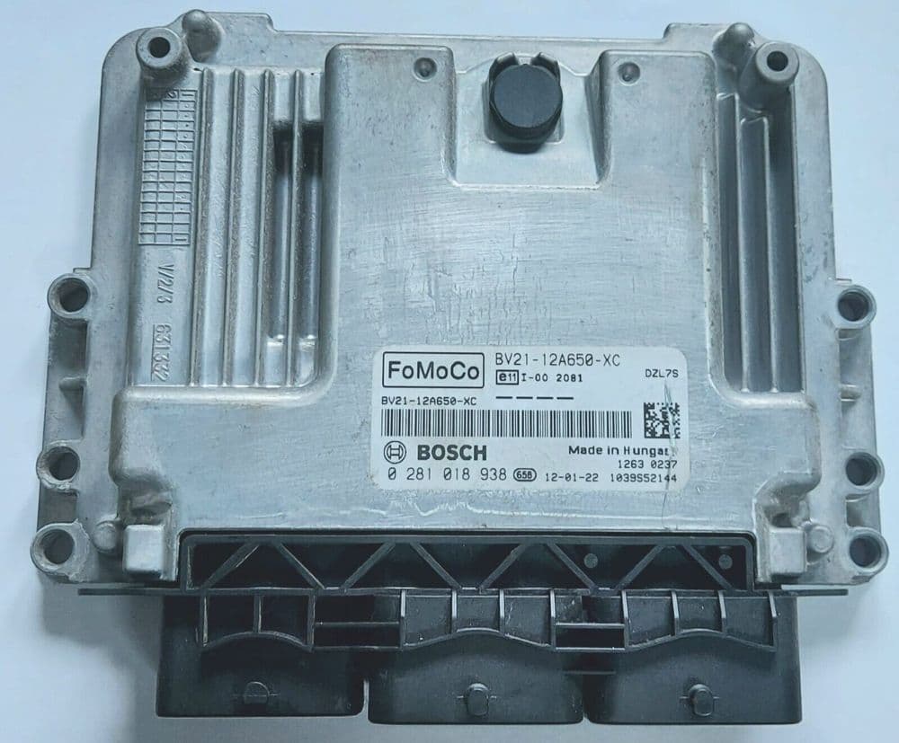 GENUINE FORD FIESTA MK7 1 6 TDCi ECU COMPUTER BRAIN BV21-12A650-XC 2011 ...