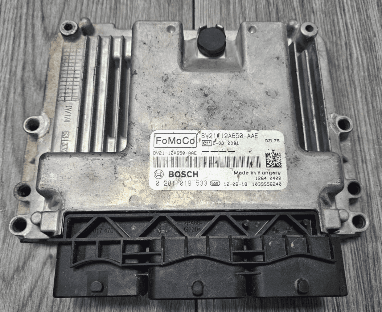 GENUINE FORD FIESTA MK7 1 6 TDCi ECU PCM MODULE BV21-12A650-AAE 2013 - 2017