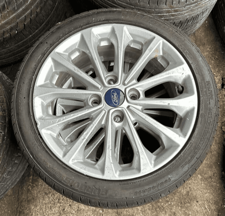 GENUINE FORD FIESTA MK7 16" 12 SPOKE ALLOY WHEEL 195 45 16 2008-2017