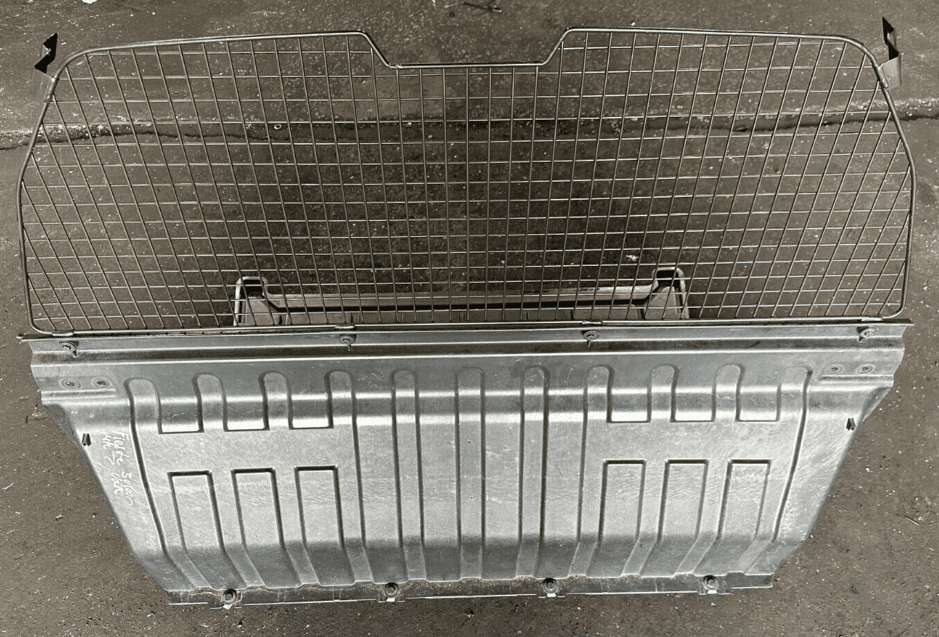 GENUINE FORD FIESTA MK7 3 DOOR VAN REAR BACK BULKHEAD MESH DIVIDER 2008 ...