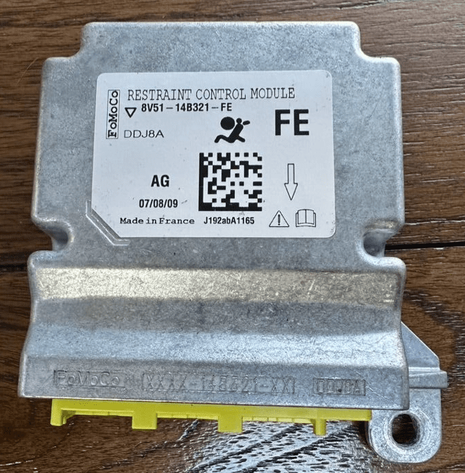 GENUINE FORD FIESTA MK7 AIR BAG MODULE NO CRASH DATA 8V51-14B321-FE ...