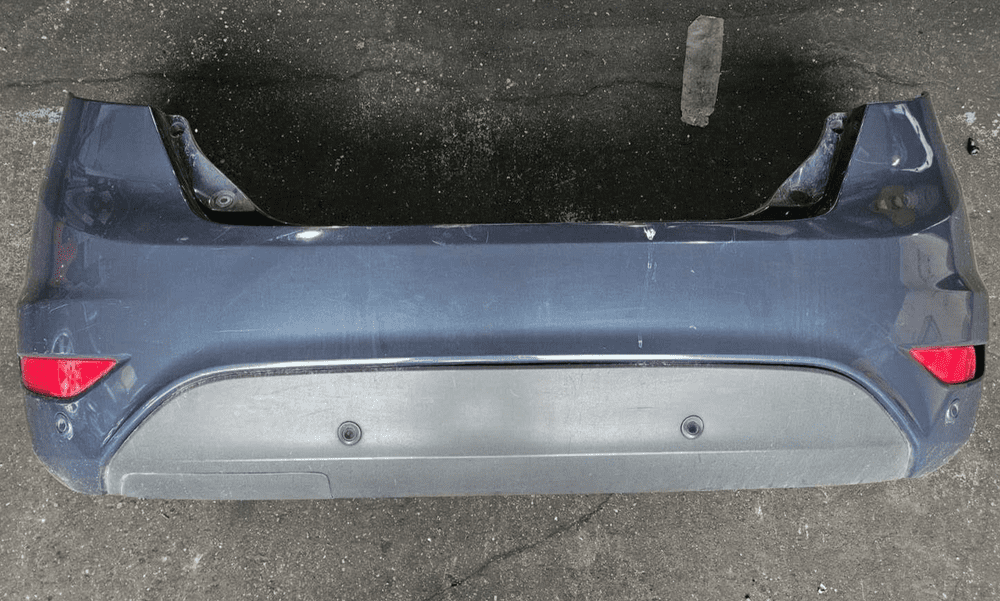 GENUINE FORD FIESTA MK7 BACK REAR BUMPER PDC GREY MIDNIGHT SKY 2008 - 2012