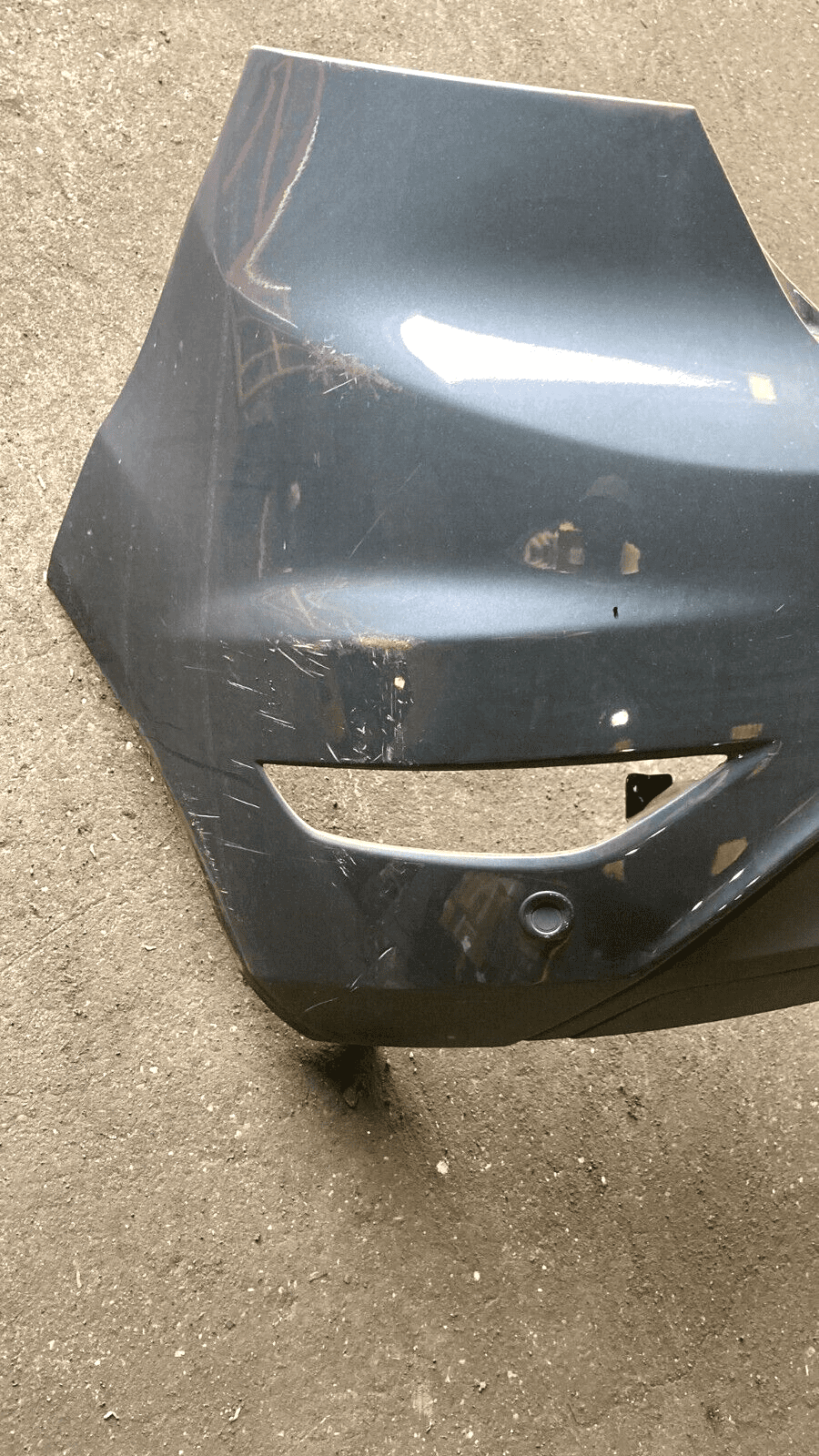 GENUINE FORD FIESTA MK7 BACK REAR BUMPER WITH PCD MIDNIGHT SKY 2008-2012