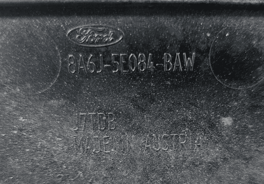 GENUINE FORD FIESTA MK7 DRIVER REAR JACK JACKING POINT COVER BLACK 2008 ...